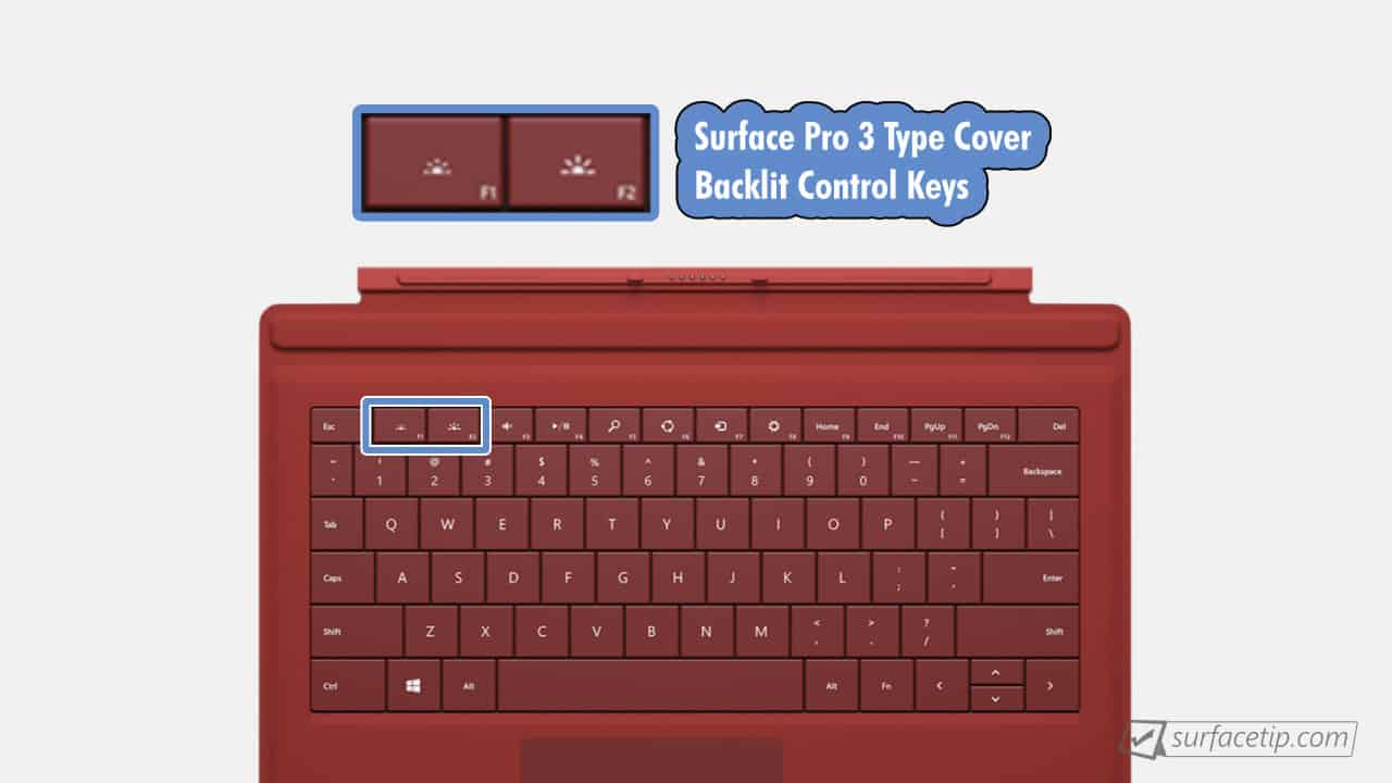 Is Surface Pro 3 keyboard backlit? - SurfaceTip Answers